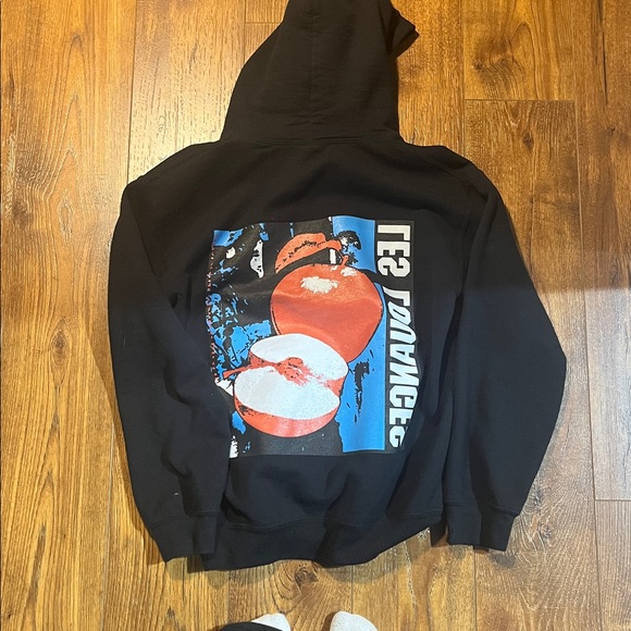 Shirts | Les Louanges Black Graphic Hoodie | Poshmark